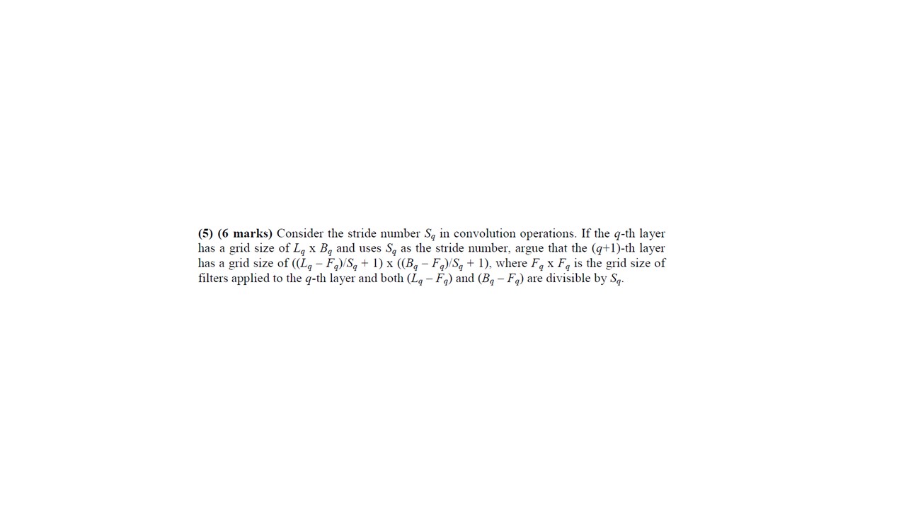 Solved (5) (6 marks) Consider the stride number Sq in | Chegg.com Solved (5) (6 marks) Consider the stride number Sq in | Chegg.com