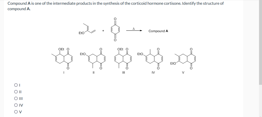 Solved Compound A is one of the intermediate products in the | Chegg.com