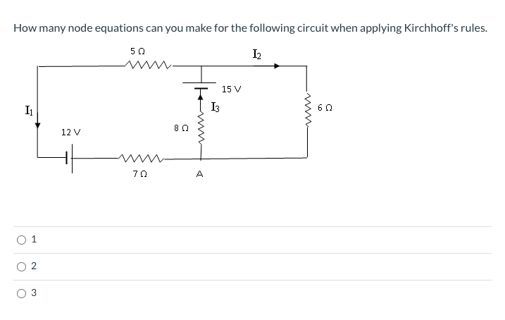 Solved How many node equations can you make for the | Chegg.com