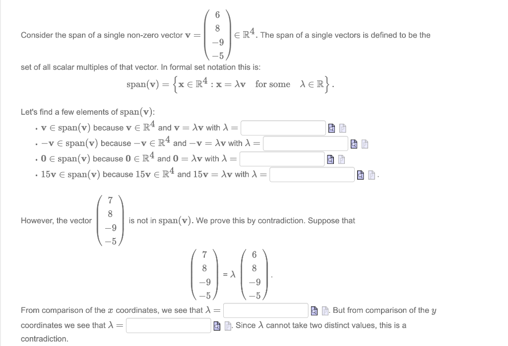 Solved For any vector a∈R5, consider the set of vectors | Chegg.com