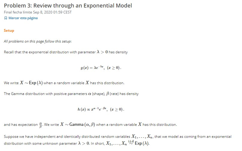 Problem 3: Review through an Exponential Model Final | Chegg.com