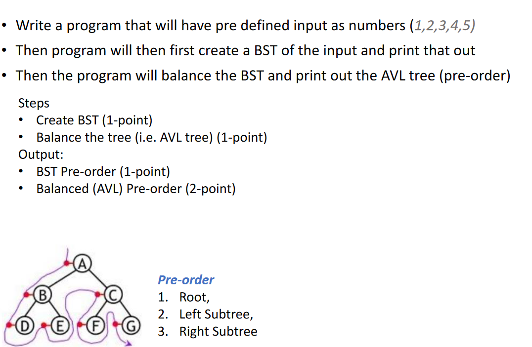Solved BST traverenl: 12345 Tree is not bilned Balaneting | Chegg.com Solved BST traverenl: 12345 Tree is not bilned Balaneting | Chegg.com