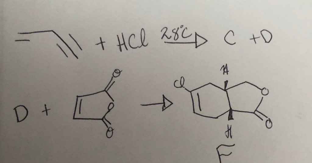 Solved a compound reacts with HCl through an addition | Chegg.com