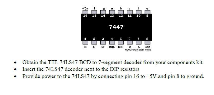 Solved 50 16 15 14 13 12 11 10 7447 1 2 3 B с LT RBO RBI D А | Chegg.com