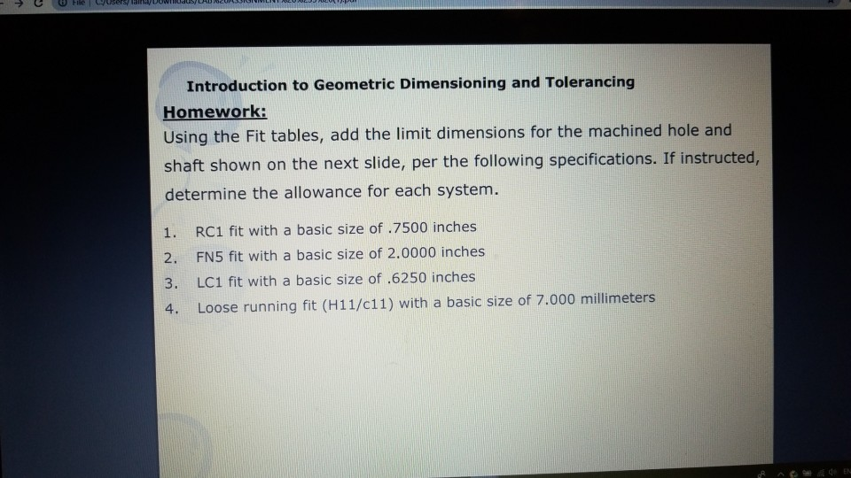 Solved Introduction to Geometric Dimensioning and | Chegg.com