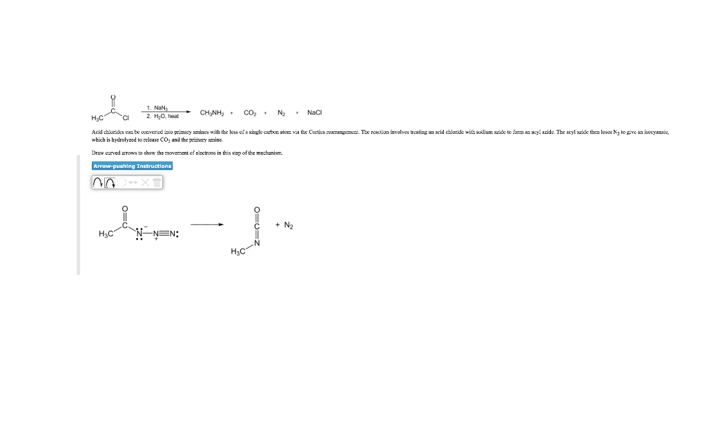 Solved Acid chlorides can be converted into primary amines | Chegg.com