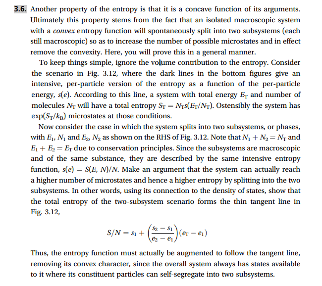 Another property of the entropy is that it is a | Chegg.com