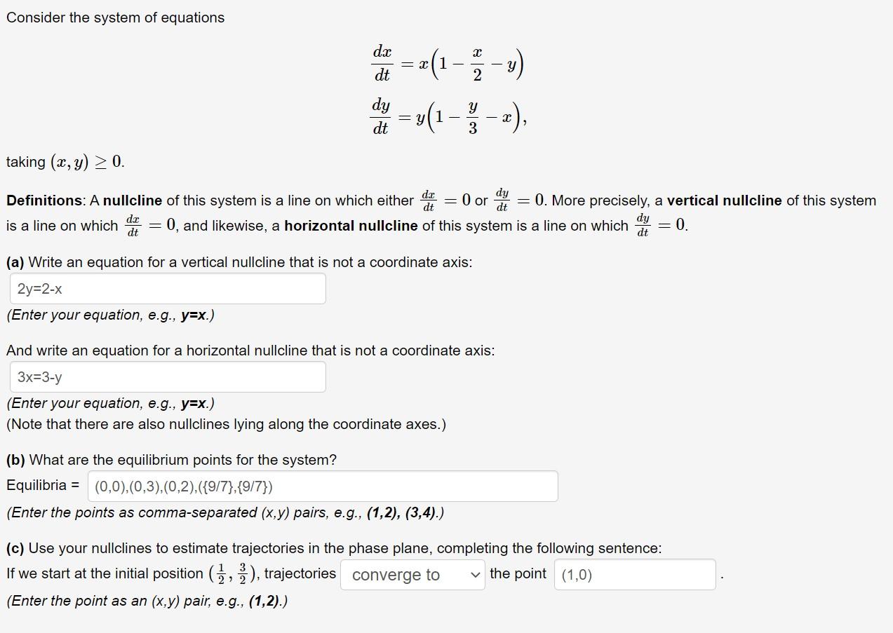Solved I need help on part b and C on finding the | Chegg.com