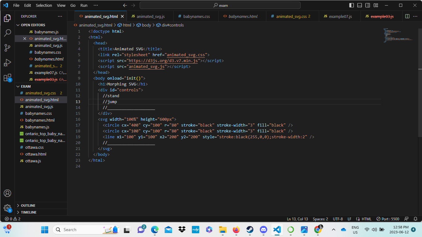 Solved can someone tell me why my line code doesn't show up | Chegg.com