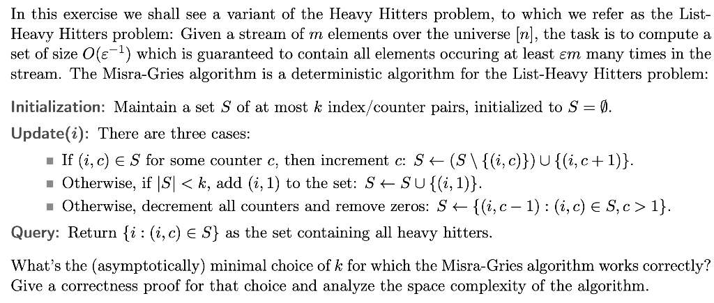 This is a practice question regarding the Misra | Chegg.com