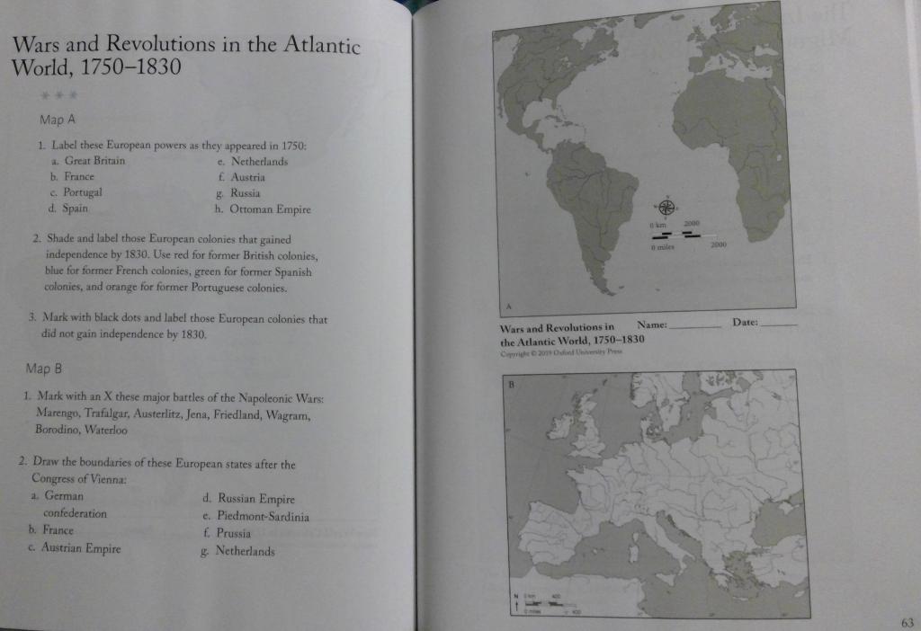 Wars and Revolutions in the Atlantic World, 1750-1830 | Chegg.com