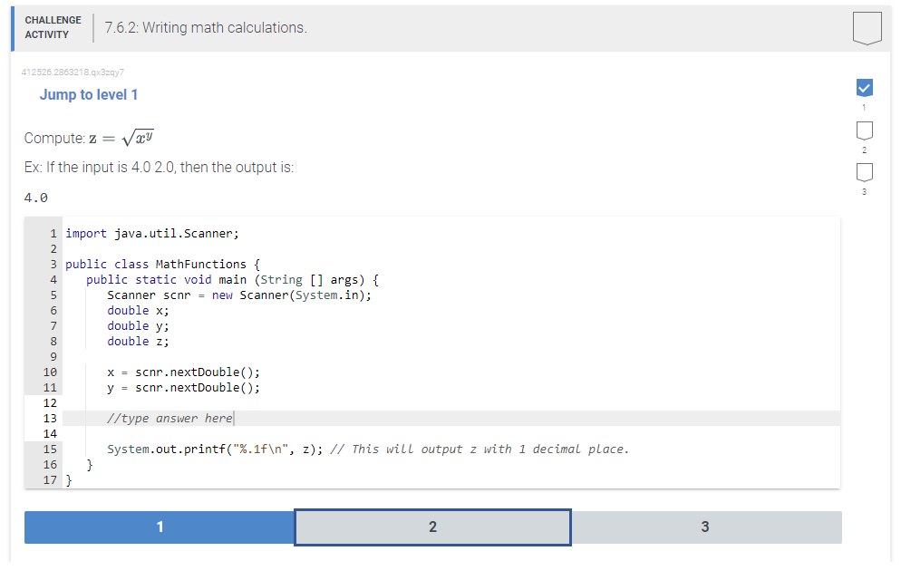 Solved \begin{tabular}{l|l} CHALLENGE & 7.6.2: Writing math | Chegg.com