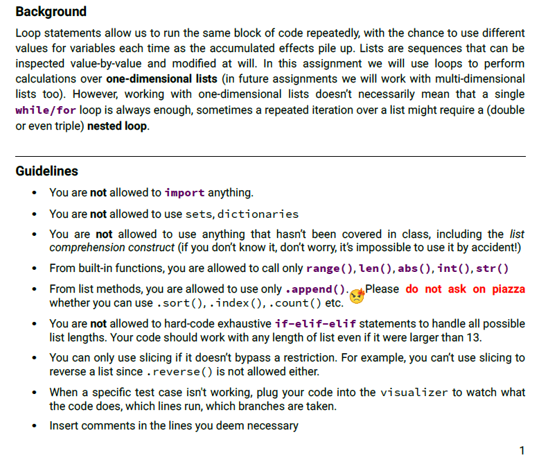 Background Loop statements allow us to run the same | Chegg.com