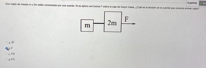 Solved Two boxes of masses m and 2m are connected by a | Chegg.com