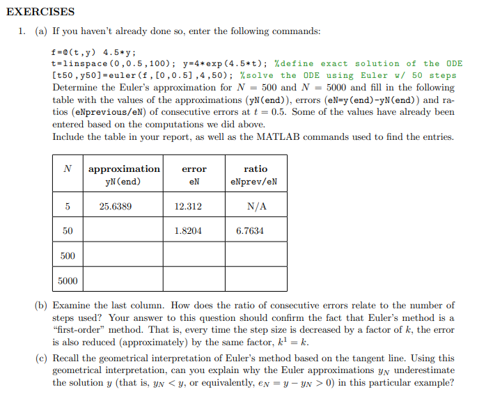 LAB 3 - Your Name - MAT 275 Exercise 1 Read the | Chegg.com