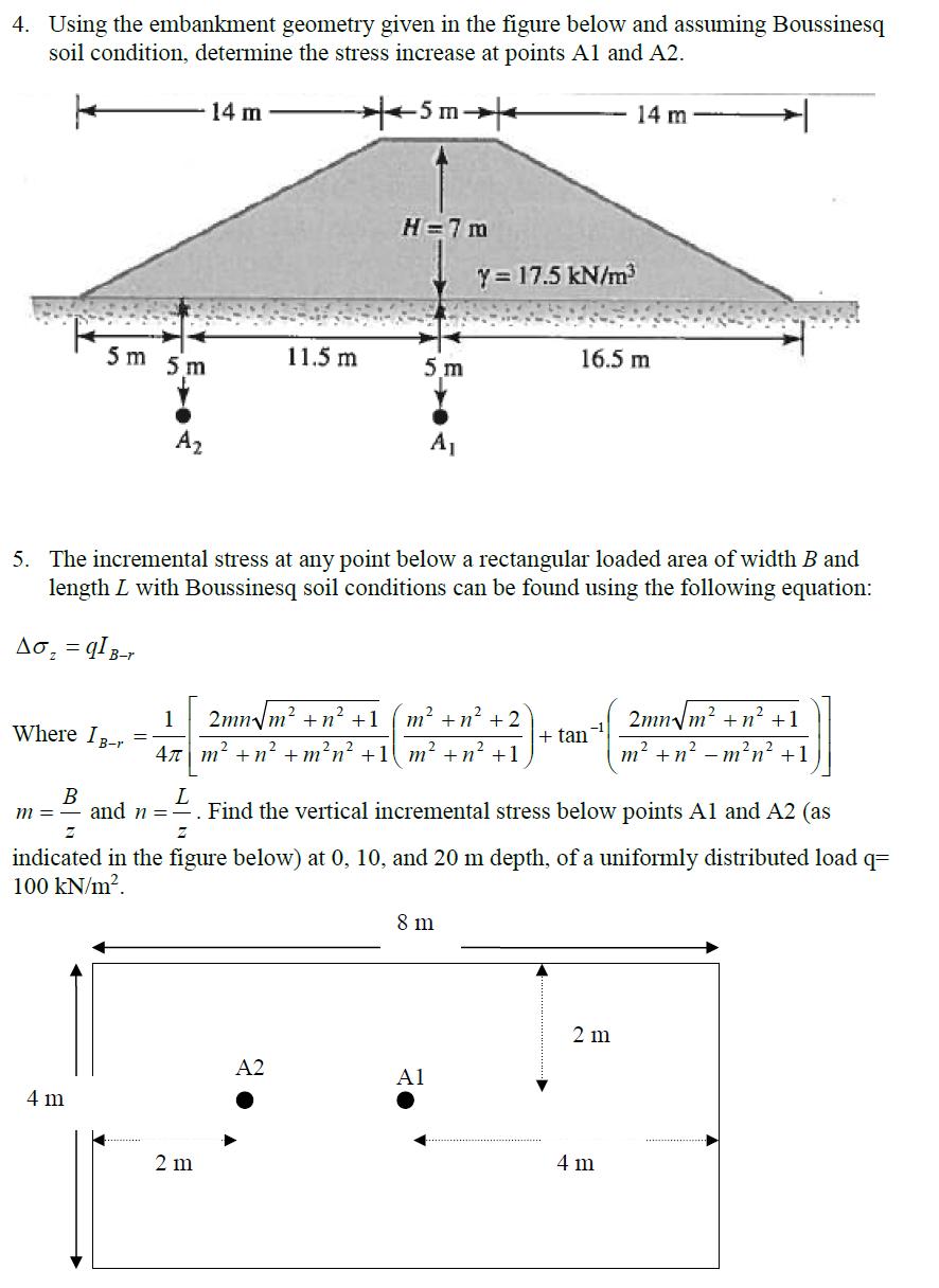 Solved Soil Mechanics \ Geotechnical Engineering It is a | Chegg.com