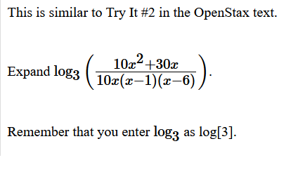 Solved This is similar to Try It #2 ﻿in the OpenStax | Chegg.com