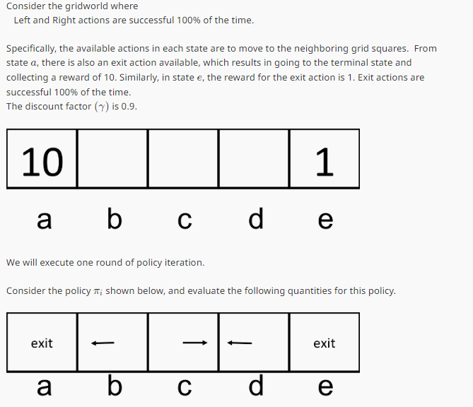 Solved Consider the gridworld where Left and Right actions | Chegg.com