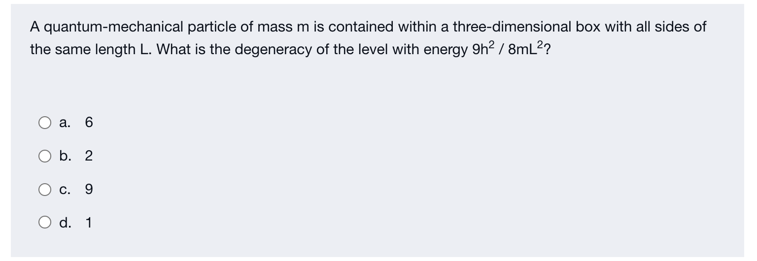 Solved A quantum-mechanical particle of mass m is contained | Chegg.com
