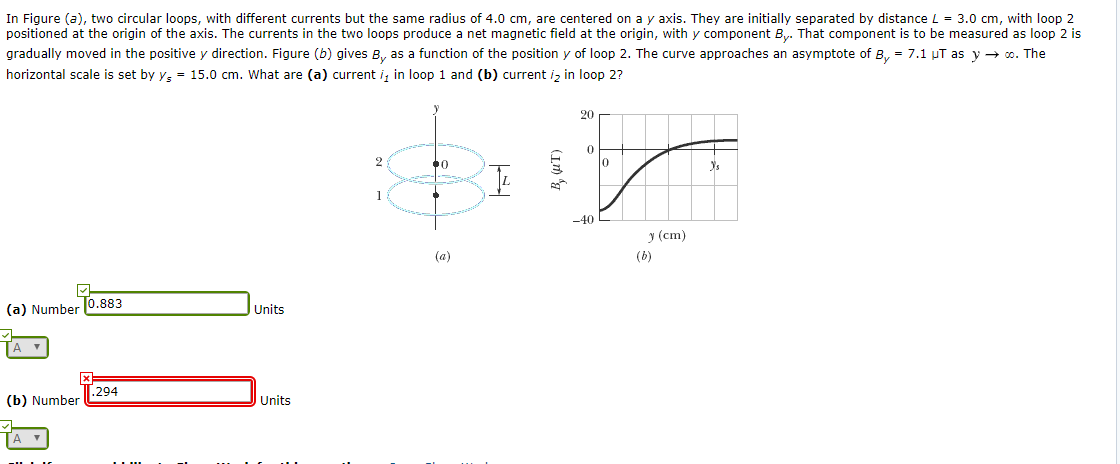 Solved In Figure (a), two circular loops, with different | Chegg.com