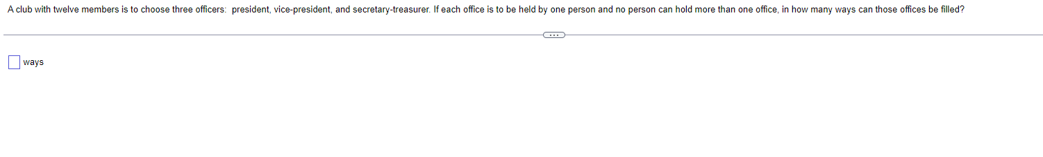 Solved ways | Chegg.com