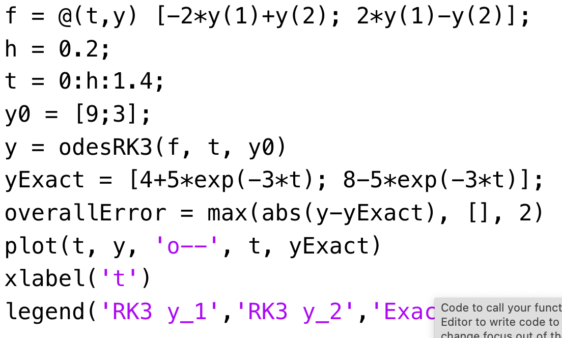 Solved Hello, please solve the matlab function, it should | Chegg.com