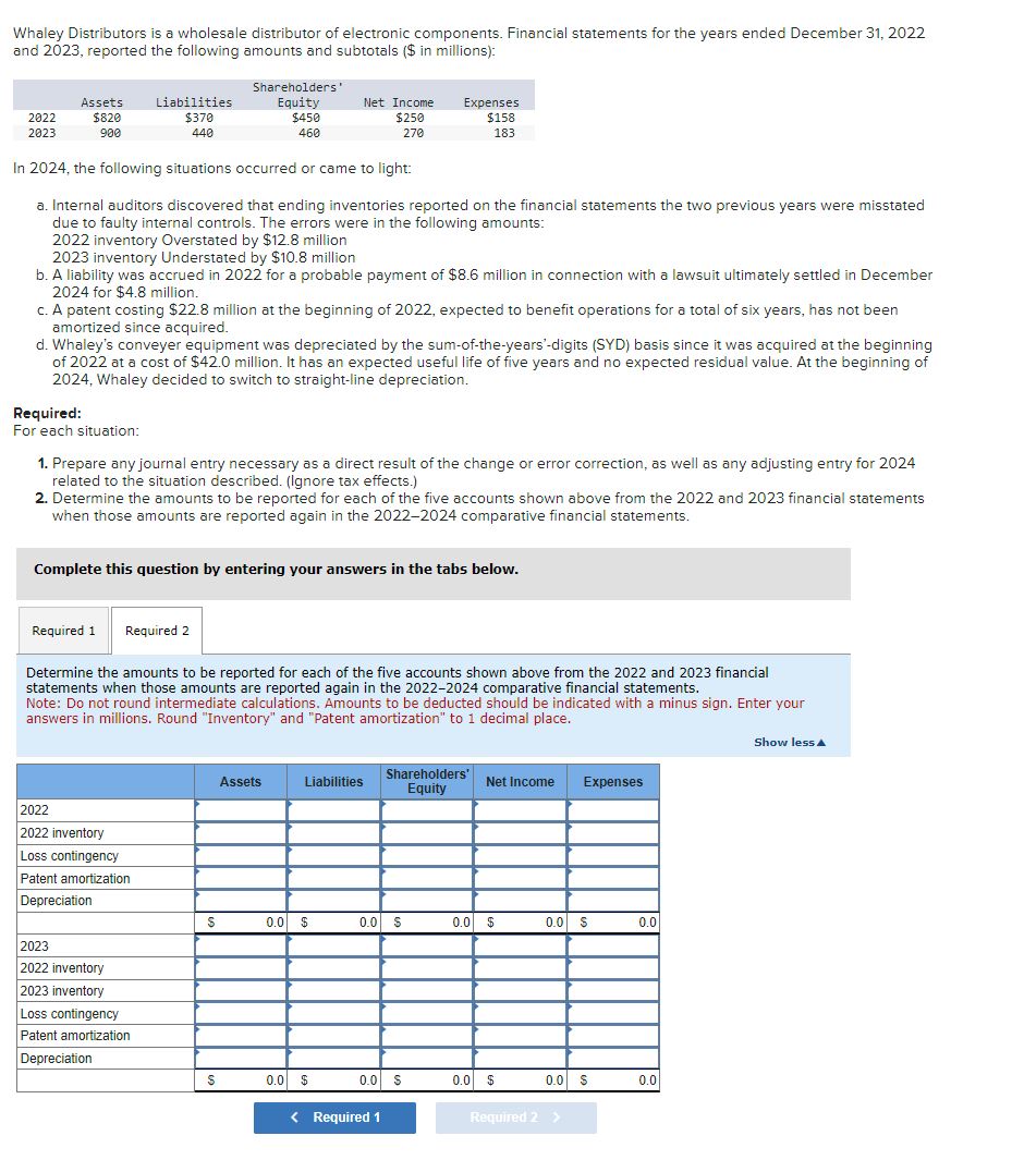 Solved Can you please help me with part 2 | Chegg.com