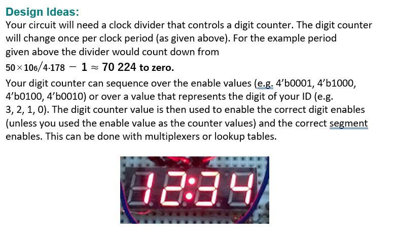 Solved Multiplexed Display Provide A System Verilog Code To 2516