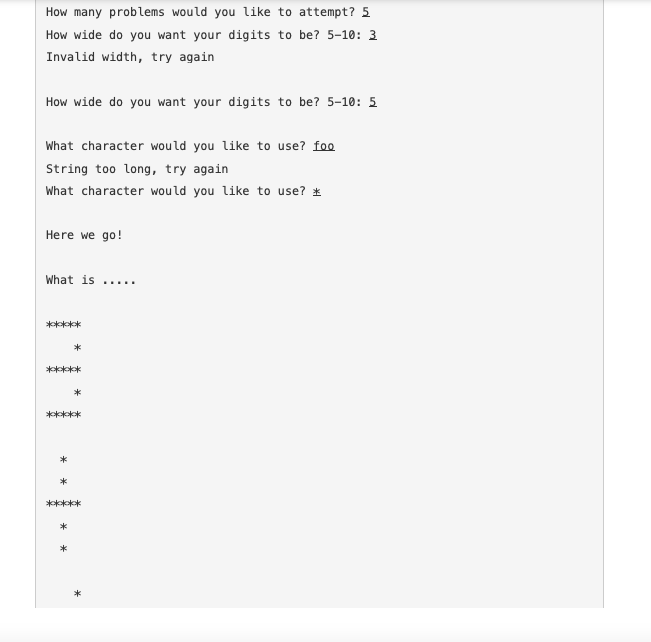 Solved Finally, put everything together and write a program | Chegg.com