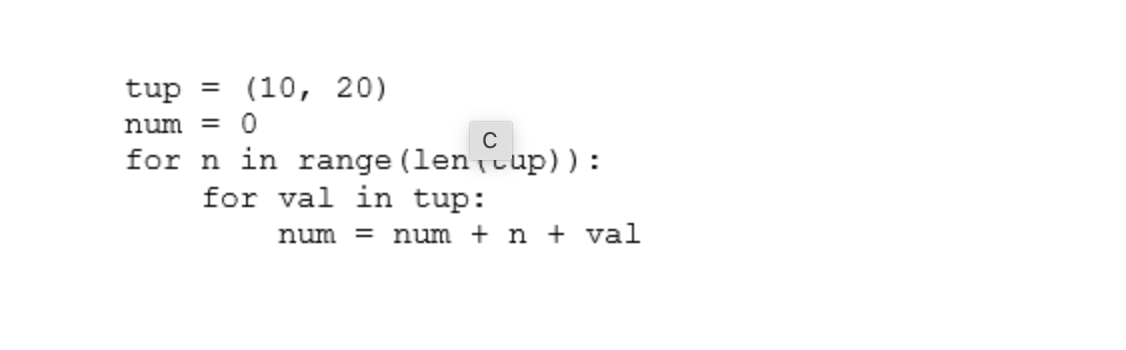Solved Q6 What is the value of num after running the | Chegg.com