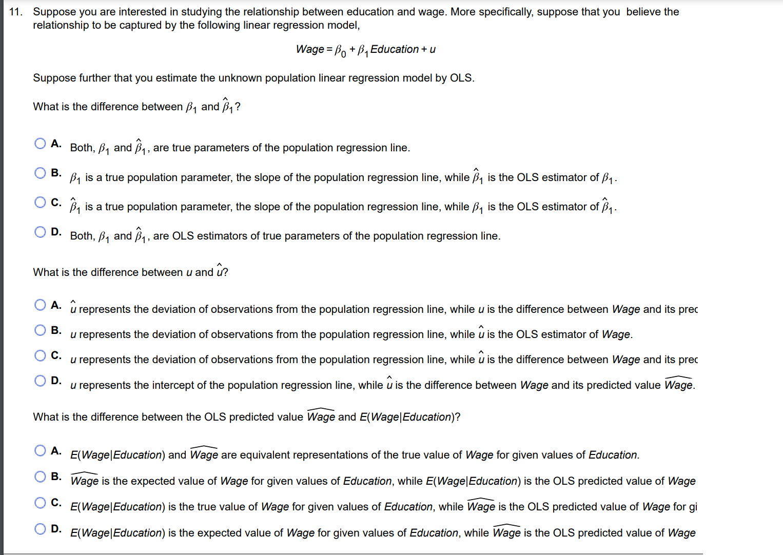 Solved Suppose you are interested in studying the | Chegg.com