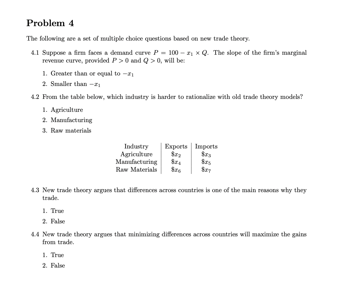Solved The following are a set of multiple choice questions | Chegg.com