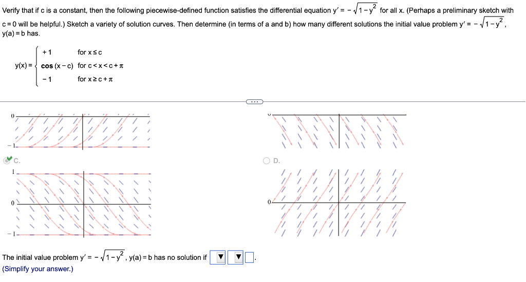 Solved Verify that if c is a constant, then the following | Chegg.com