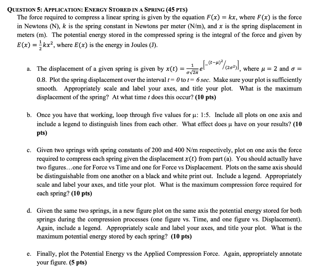 Solved Using Matlab Can You Help Me Solve This This Is The