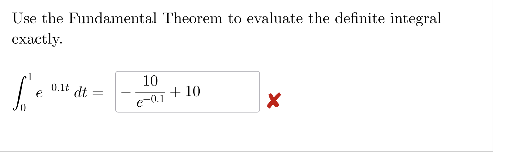 Solved Use the Fundamental Theorem to evaluate the definite | Chegg.com