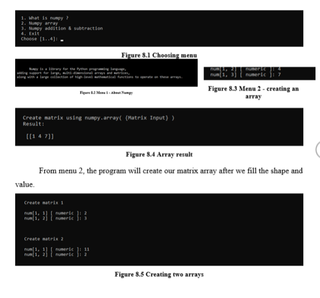 Solved Introduction to Python Numpy is a library for the | Chegg.com