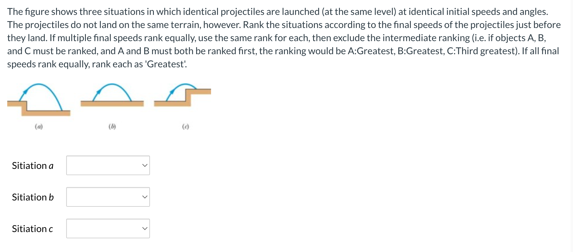 Solved The Figure Shows Three Situations In Which Identical 
