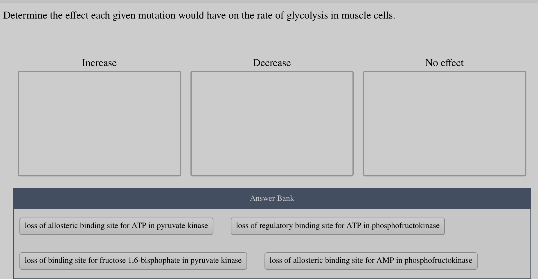 Solved Determine the effect each given mutation would have | Chegg.com