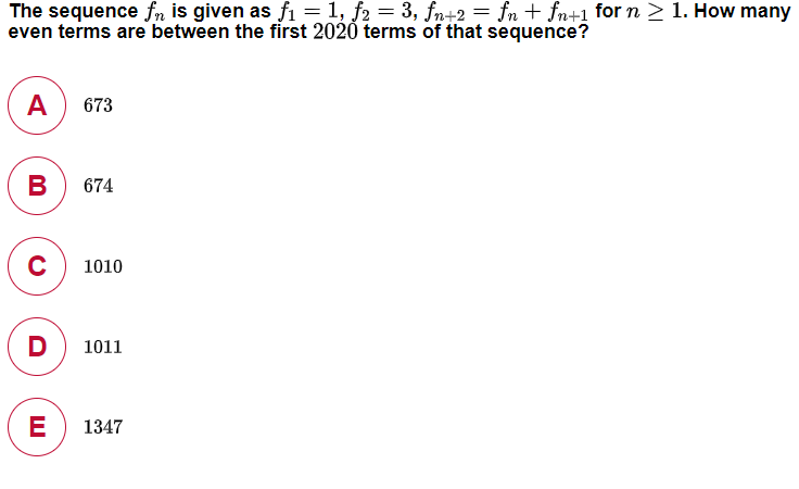 Solved The sequence fn is given as fi = 1, f2 = 3, fn+2 = fn | Chegg.com Solved The sequence fn is given as fi = 1, f2 = 3, fn+2 = fn | Chegg.com