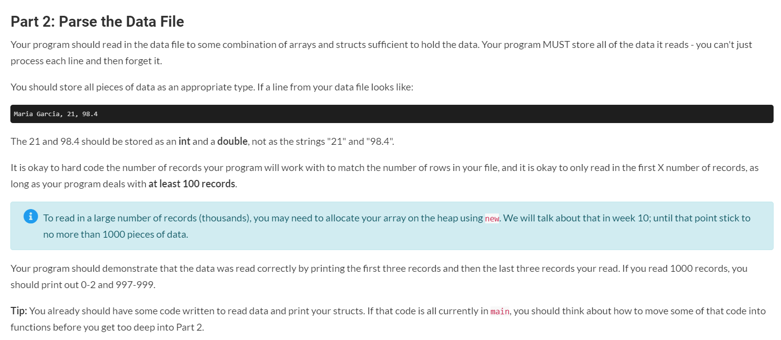 Solved C++ code only. No Python or Java. Included is a | Chegg.com