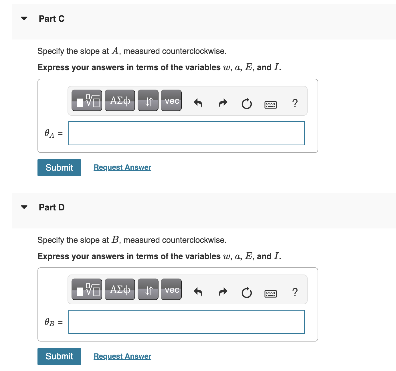 Solved Determine the equation of the elastic curve for | Chegg.com