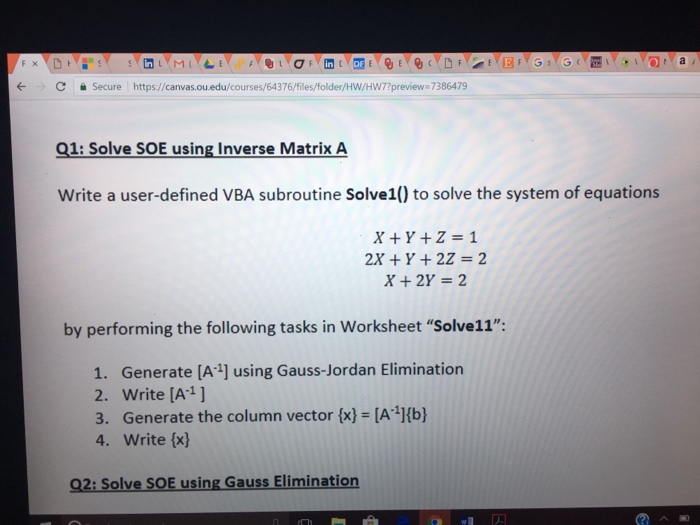 Solved I Need Some Help With Numerical Specifically Vba