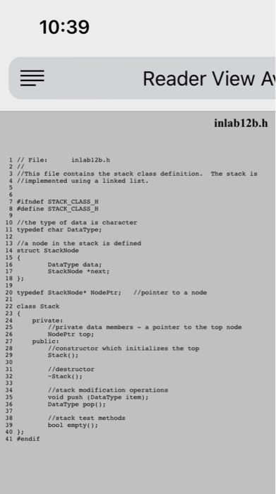 Solved Exercise 7:Now we consider an implementation of the | Chegg.com Solved Exercise 7:Now we consider an implementation of the | Chegg.com