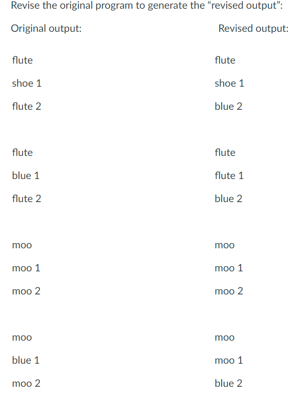 Solved The following program and its output are provided | Chegg.com
