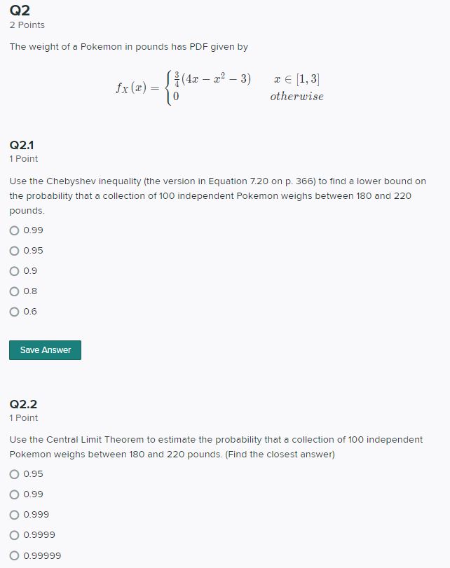 Solved Q1 3 Points (MZ) Consider the pair of discrete random | Chegg.com