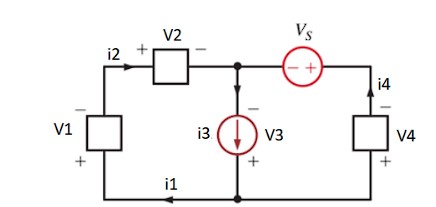 Solved (7) Is the source Vs in the network in Fig. P1.42 | Chegg.com