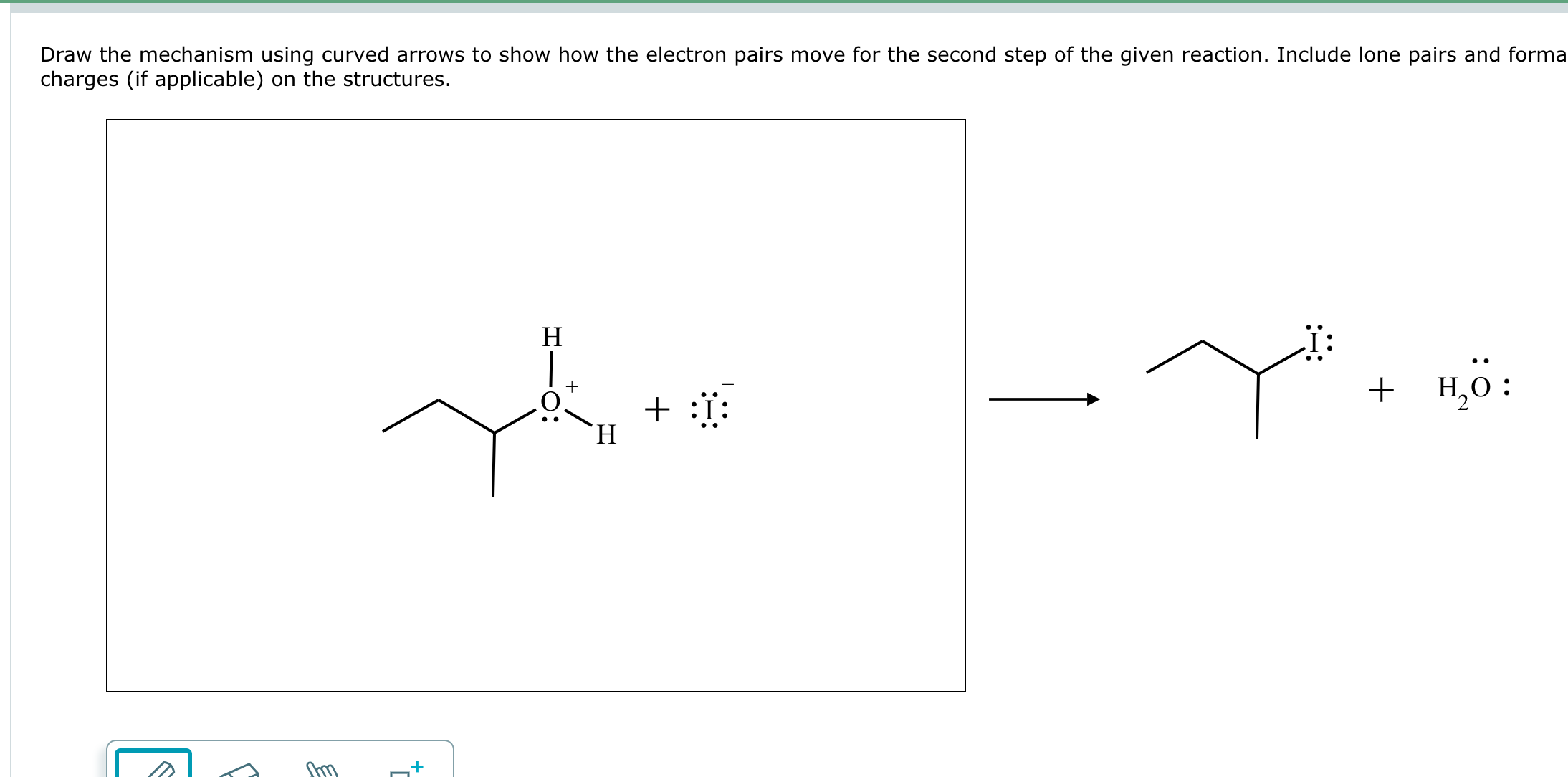 Solved Draw the mechanism using curved arrows to show how | Chegg.com