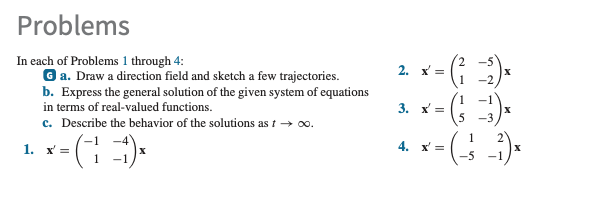 Solved In each of Problems 1 through 4: G a. Draw a | Chegg.com