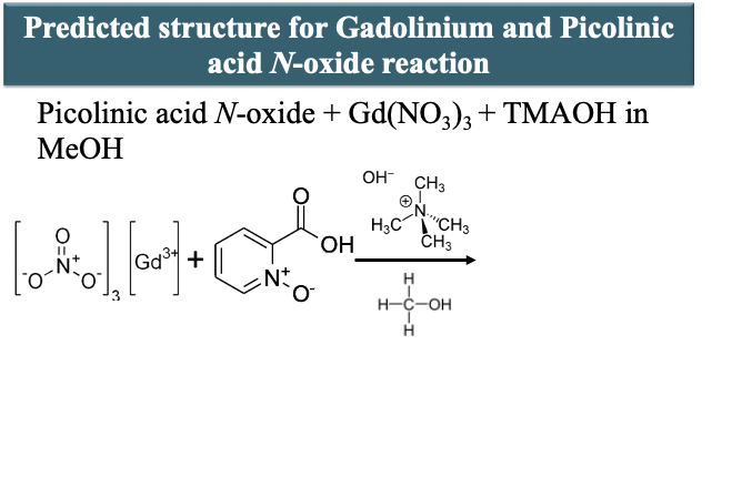 Predicted structure for Gadolinium and Picolinic acid | Chegg.com