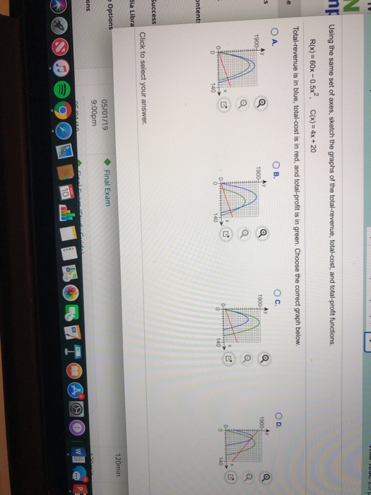 Solved Using the same set of axes, sketch the graphs of the | Chegg.com